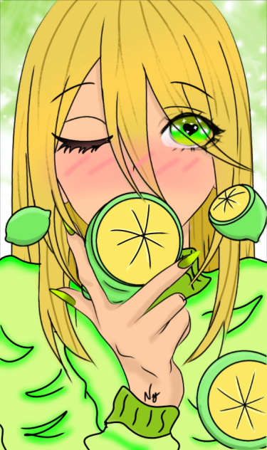 Lemon girl - ibisPaint