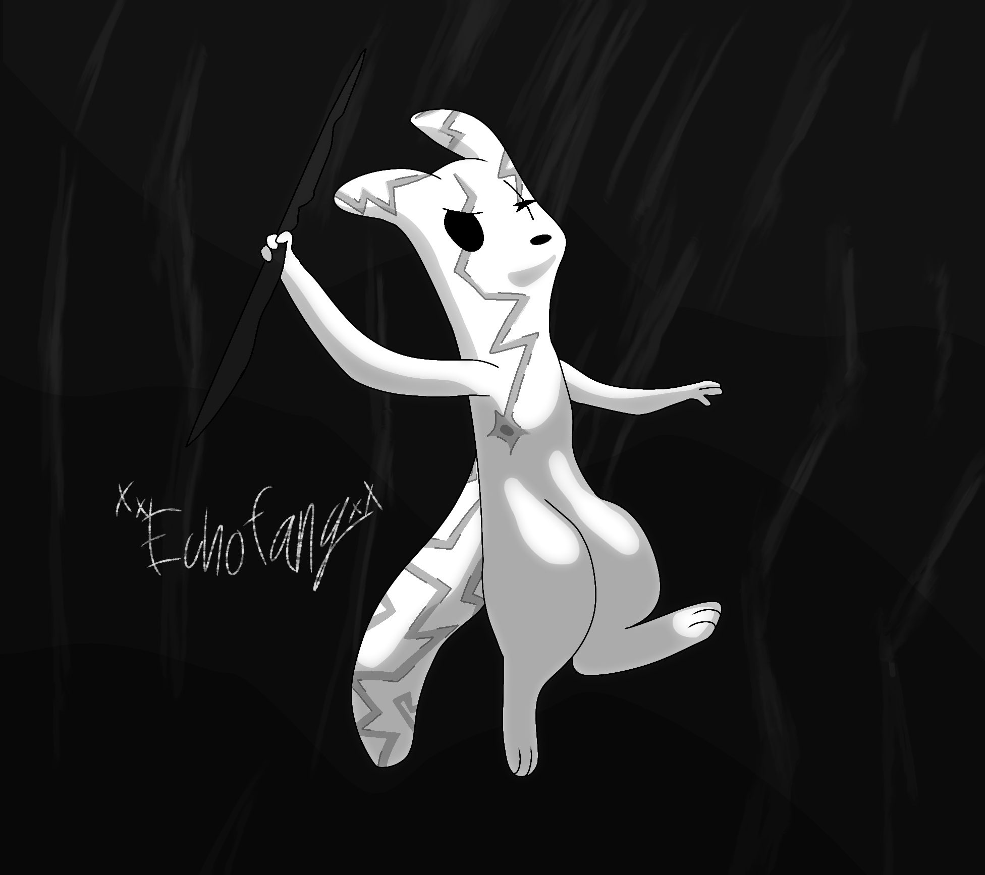 Slugcat (Rain World) - ibisPaint
