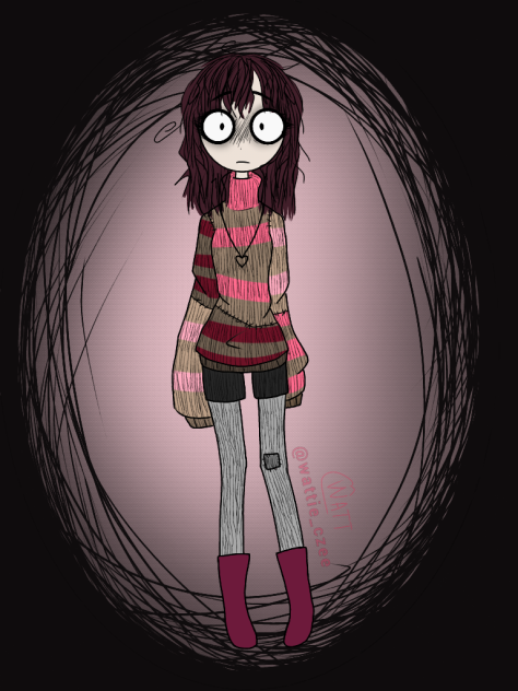 Ciara (oc) in Tim Burtons style - ibisPaint