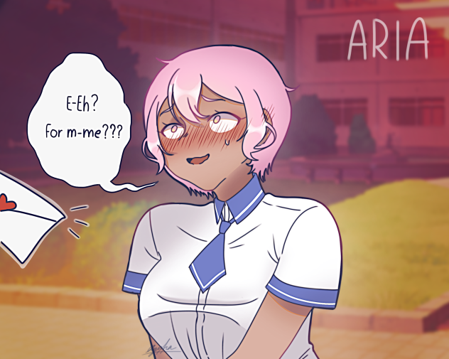 Aria received a Love Letter - ibisPaint