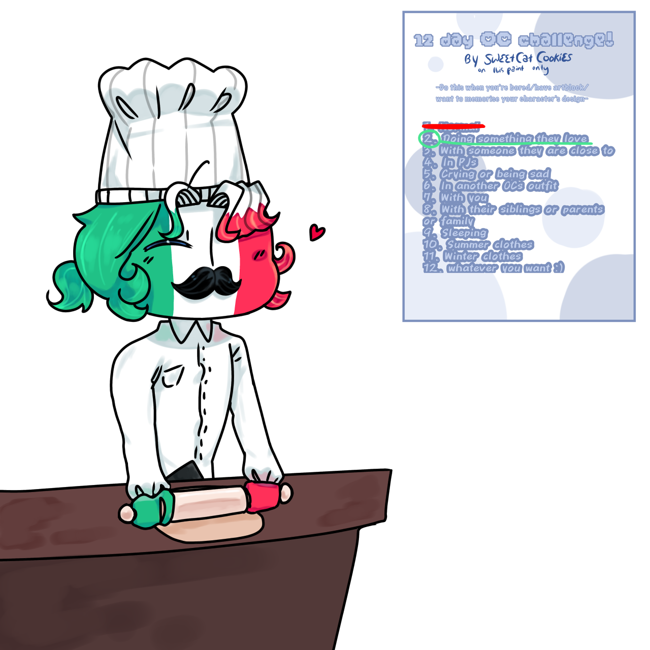 Of challenge (Italy) Day 2 - ibisPaint