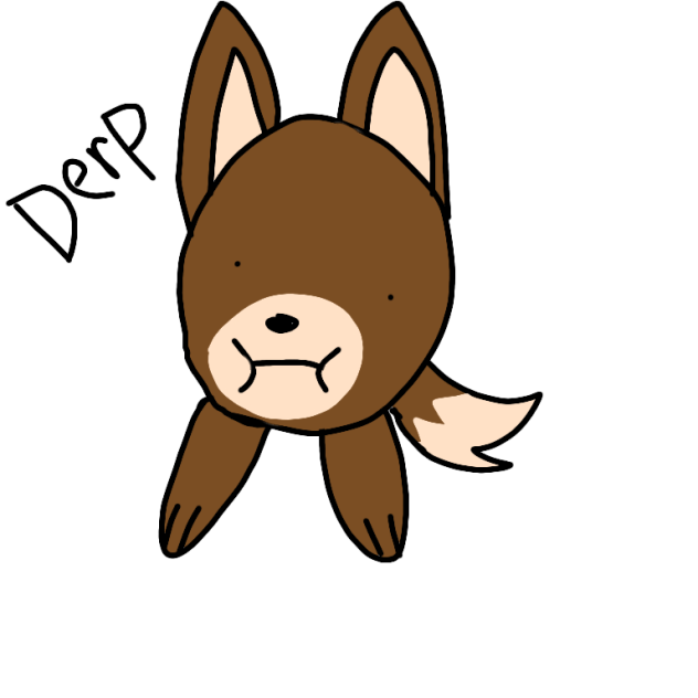 derpy dog - ibisPaint