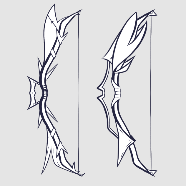 Fish-inspired Bow - ibisPaint