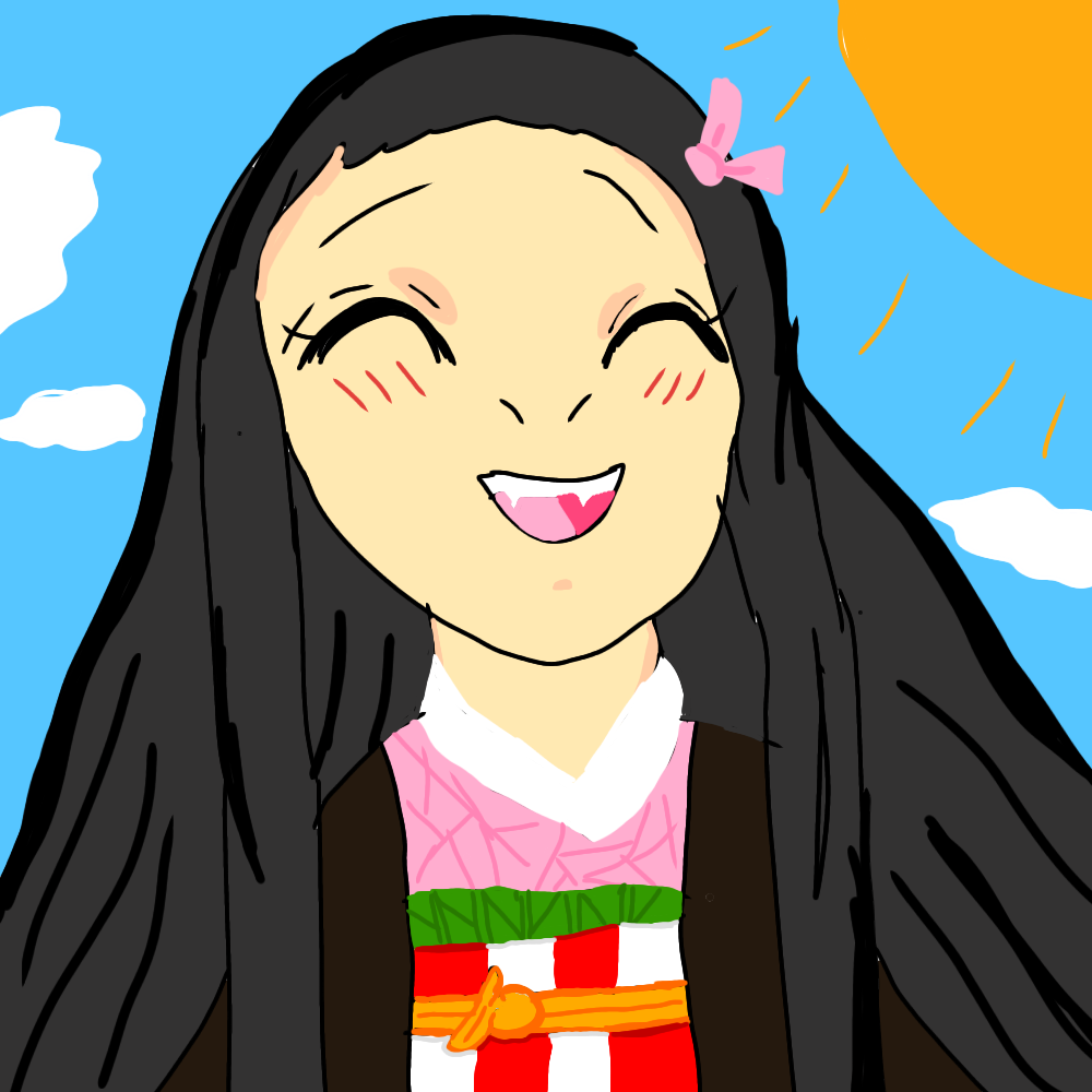 nezuko conquest the sun! - ibisPaint