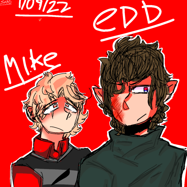 Edd and Mike - ibisPaint