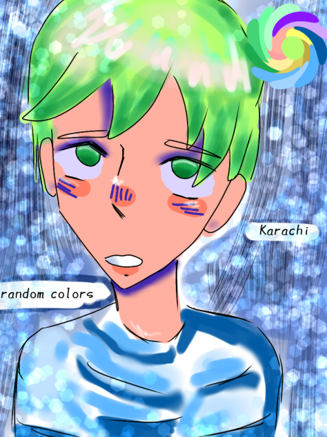 Karachi random colors - ibisPaint