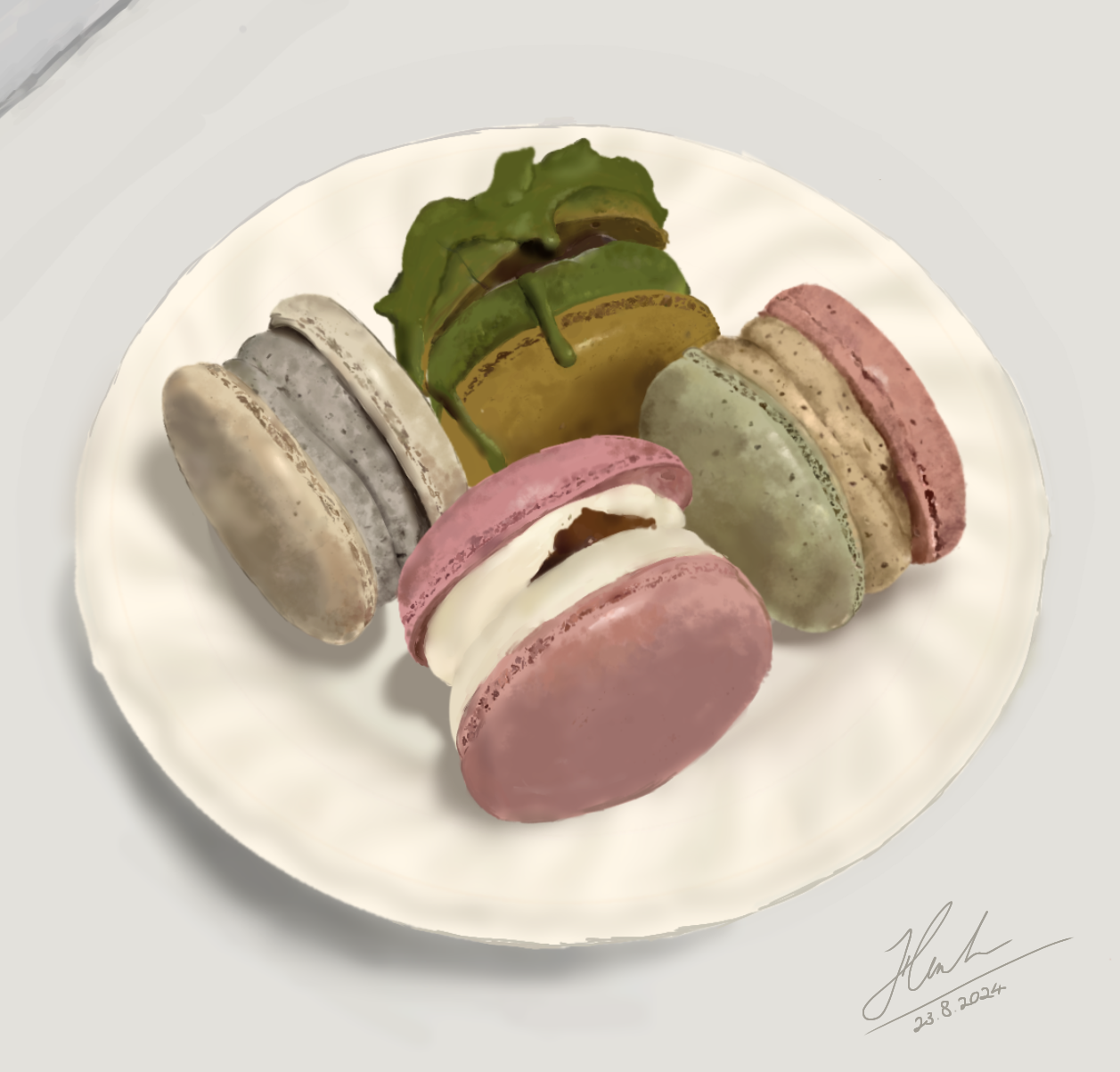 Macarons - ibisPaint