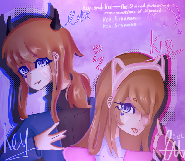 Key and Kia - ibisPaint