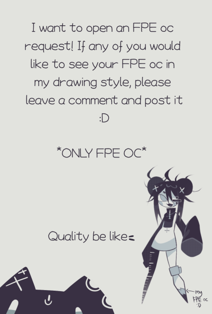 I open FPE oc request!! - ibisPaint
