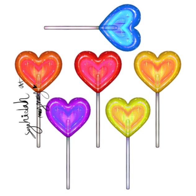 Heart Lollipop 🍭 🩷 - ibisPaint