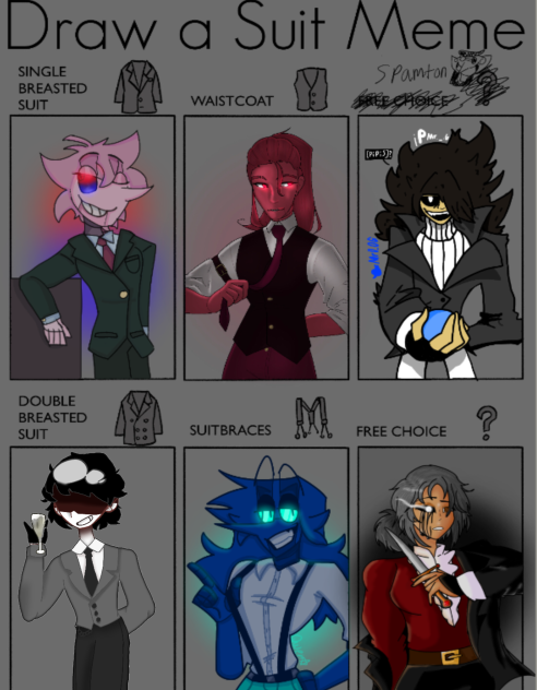 Suit Collab! - ibisPaint