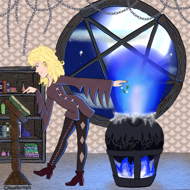 Poisonous Witch - ibisPaint