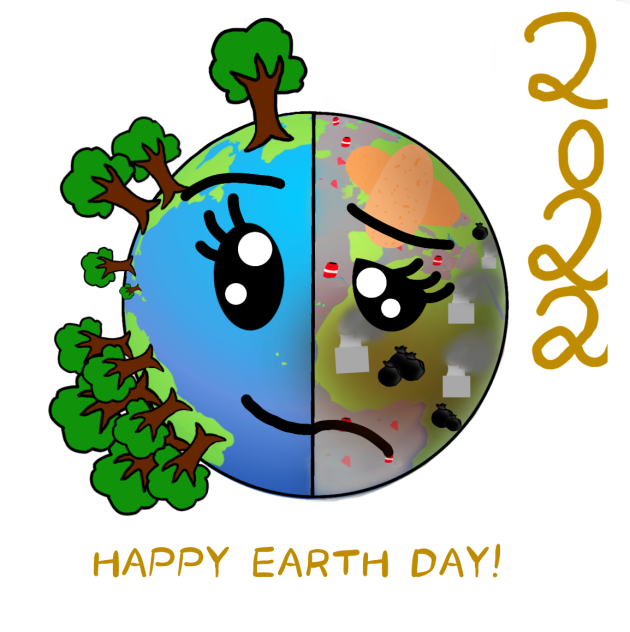 Happy Earth Day! 2022 please save earth! - ibisPaint