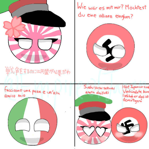 Axis Powers - ibisPaint