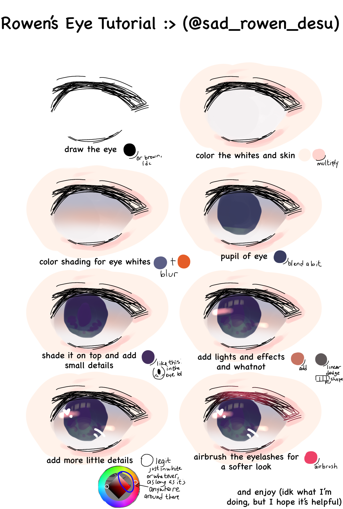 eye tutorial (improved) - ibisPaint