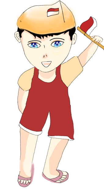 Indonesia merdeka - ibisPaint