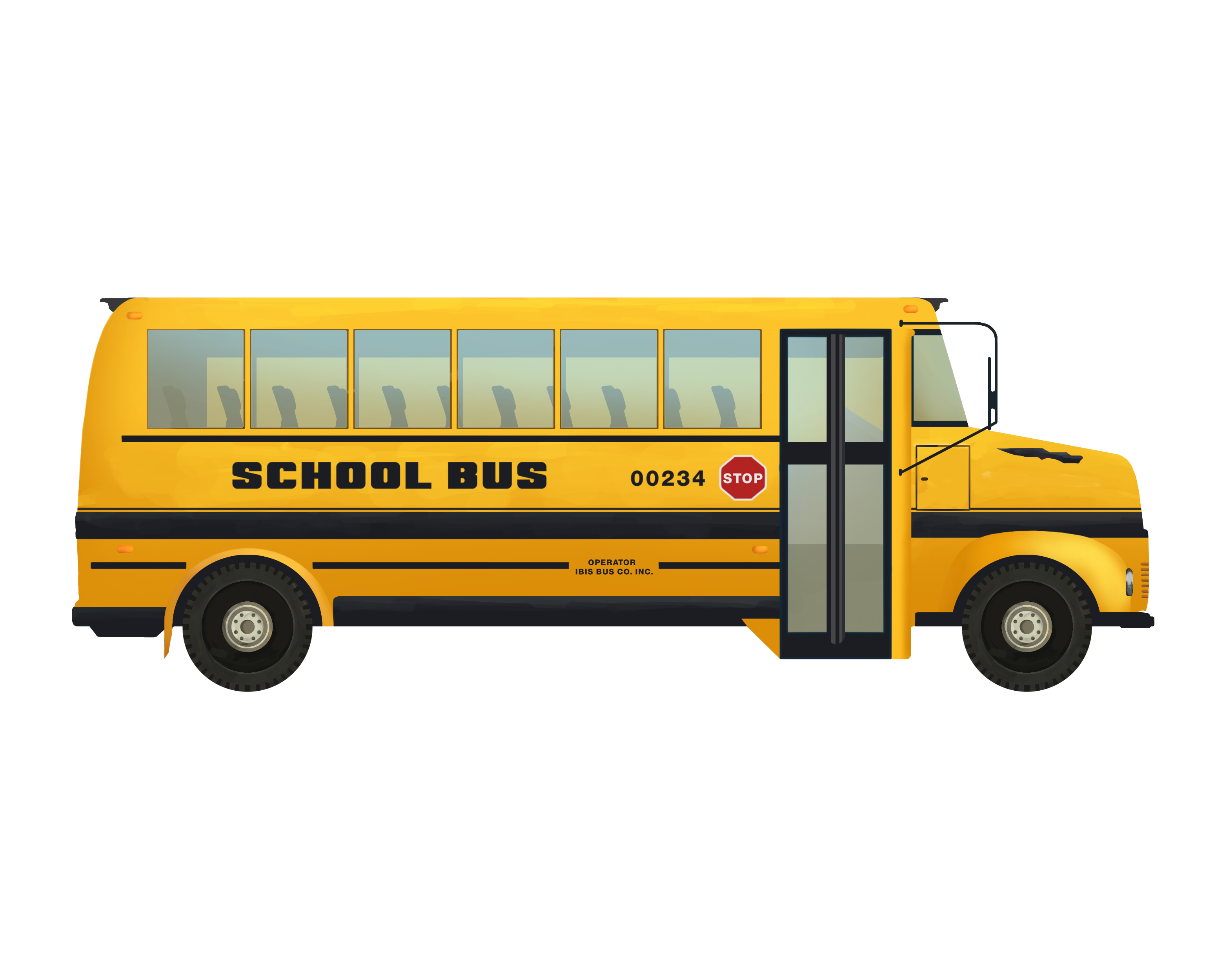 School Bus - ibisPaint