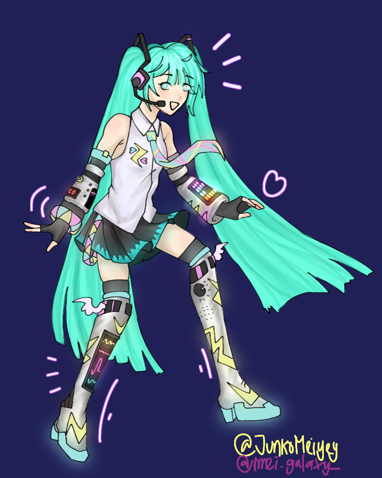 neon miku - ibisPaint