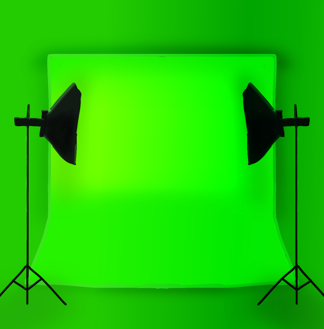 green screen background for Livestream - ibisPaint