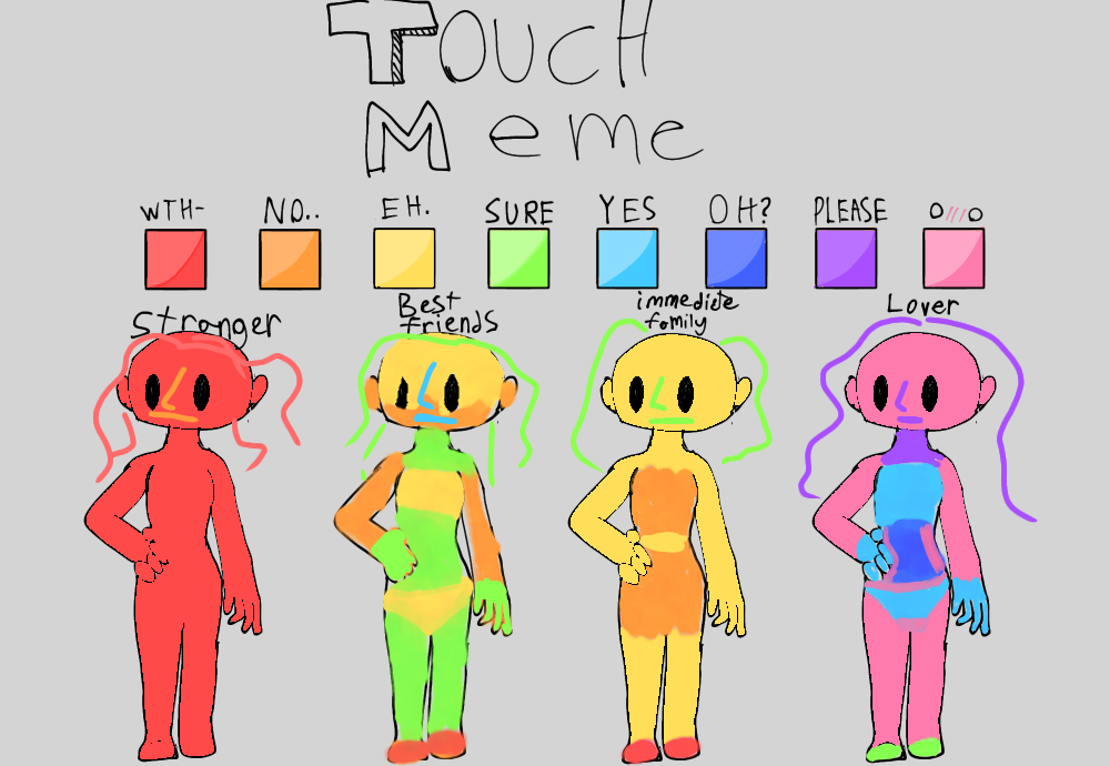 DONT TOUCH MEH - ibisPaint