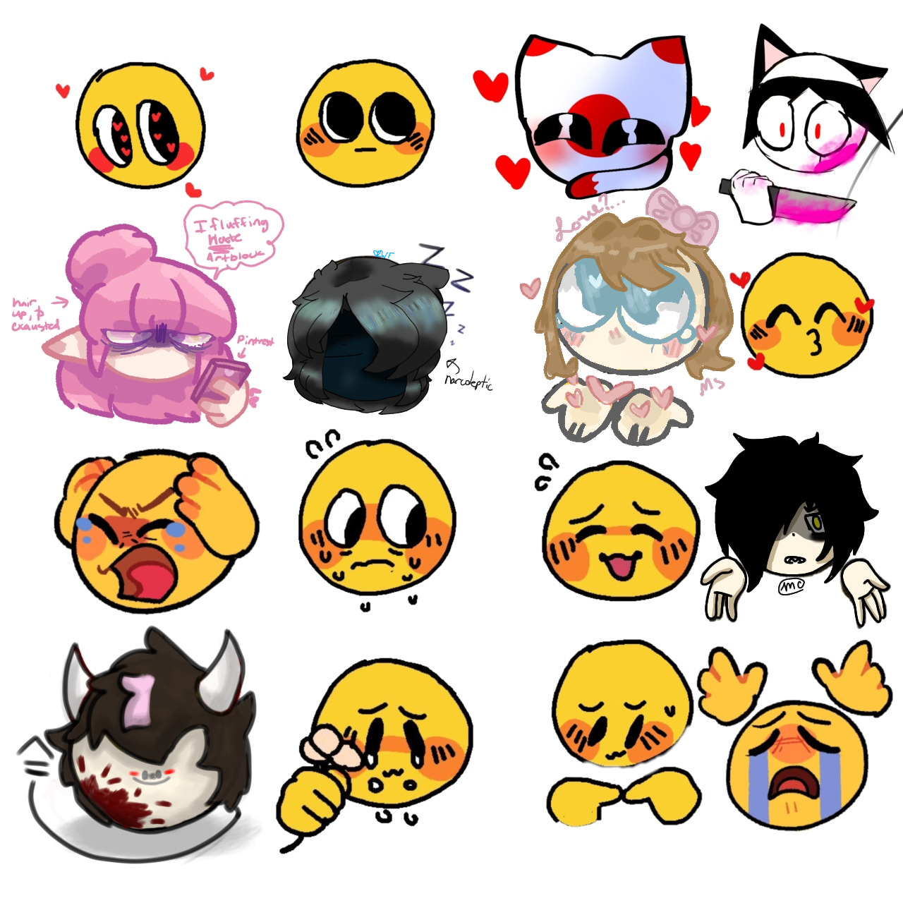 Emoji Collab - ibisPaint
