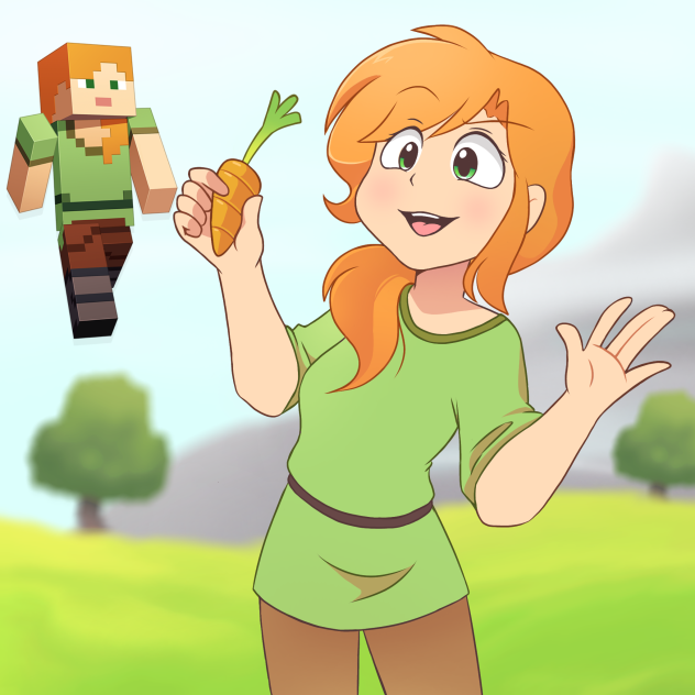 Alex Minecraft - ibisPaint