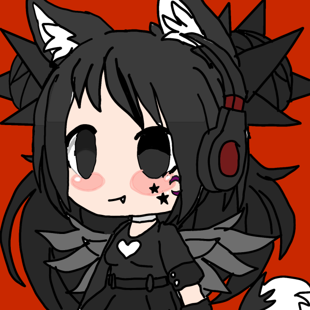 Gacha life character (moonlight wolf) - ibisPaint