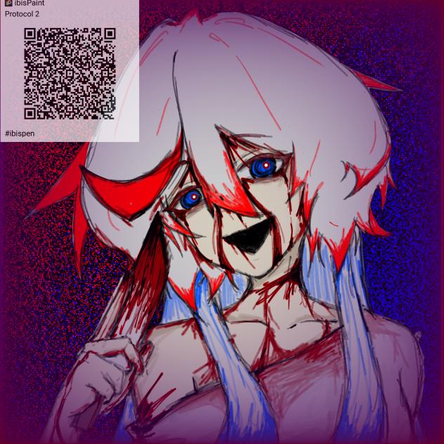 oc鬼图打爆Q - ibisPaint