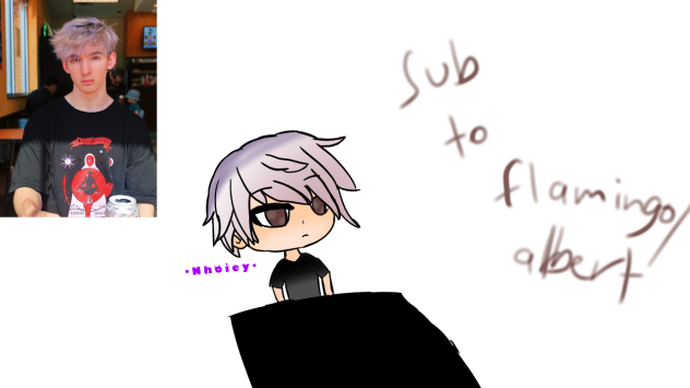 for epic day(flamingo Albert day) - ibisPaint