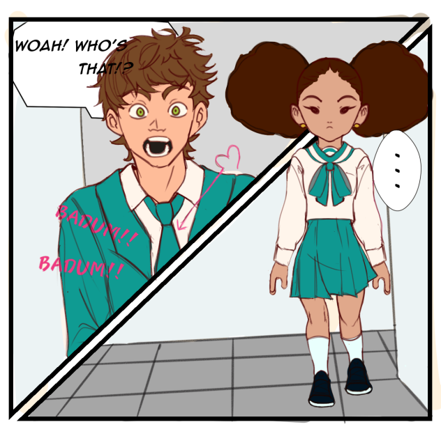 Webtoon practice - ibisPaint