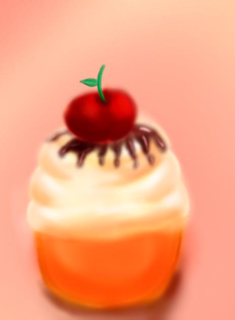 cream cake🍒 - ibisPaint