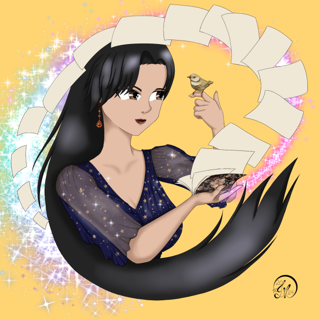 COMMISSION- Magic book - ibisPaint