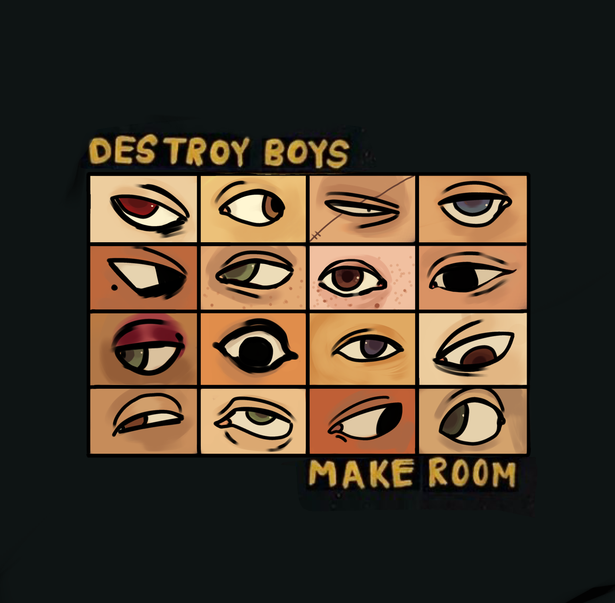 i redrew the album - ibisPaint