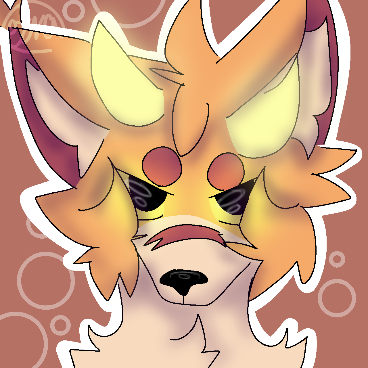 Squirrel guy drawn as fox - ibisPaint