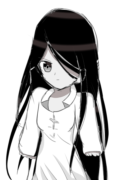 Sadako Drawing - ibisPaint