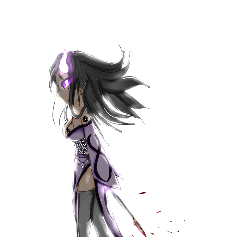 yami the démon girl - ibisPaint