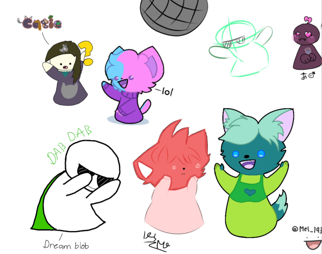 Blob Dance Collab - ibisPaint