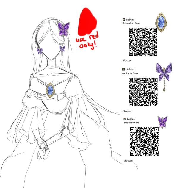 Jewelry set - ibisPaint