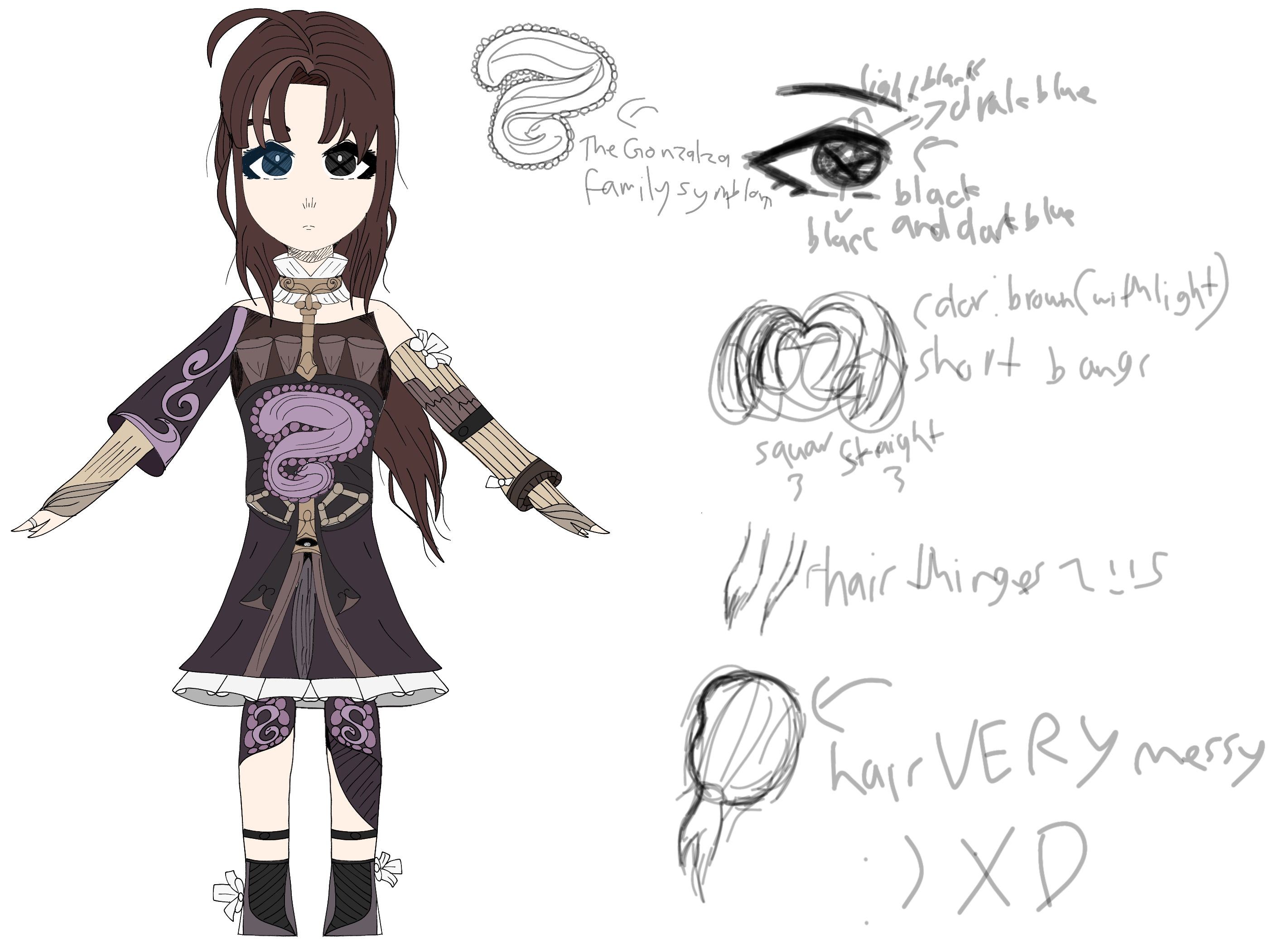 Designing my own hsr chara!!! - ibisPaint