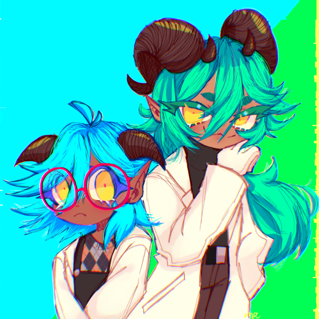 siblings of science - ibisPaint