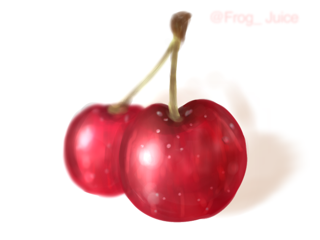 Realistic Cherry - ibisPaint