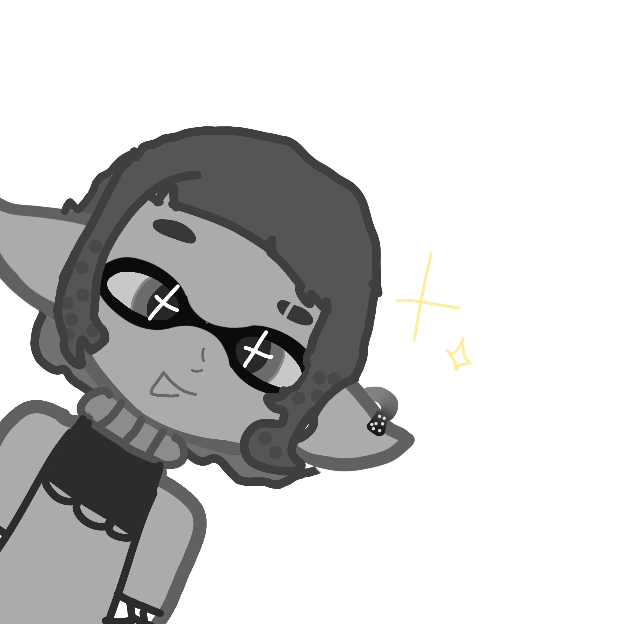 badly drawn Splatoon art - ibisPaint