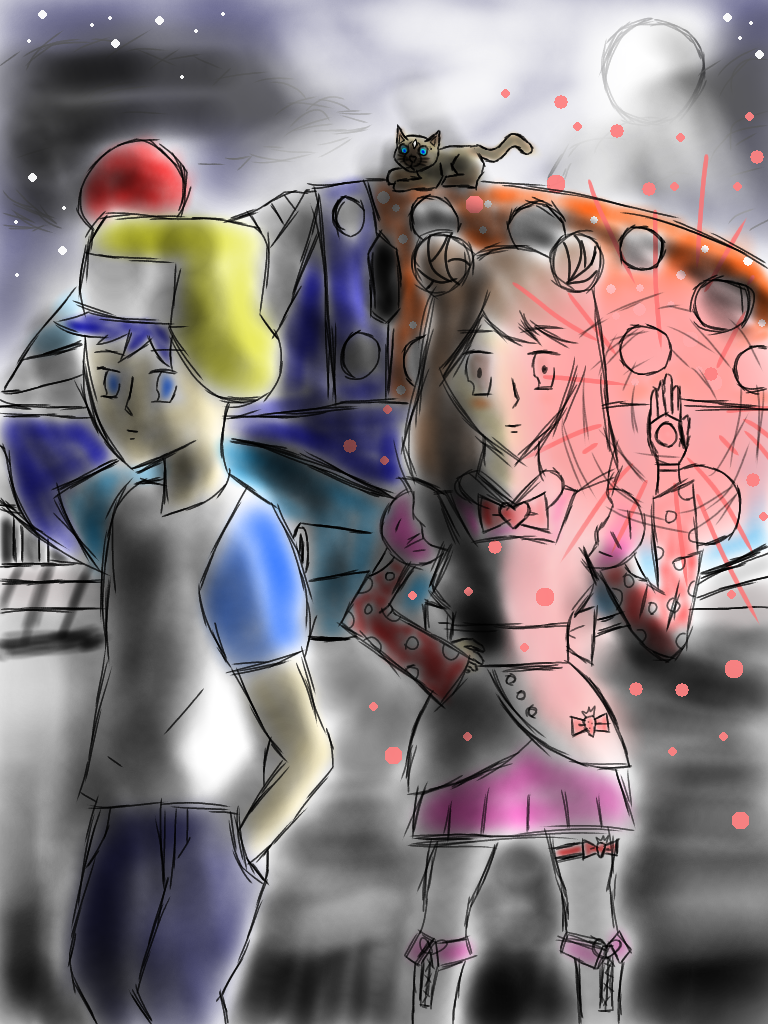 Daidus and Emirichu(with Prince) - ibisPaint