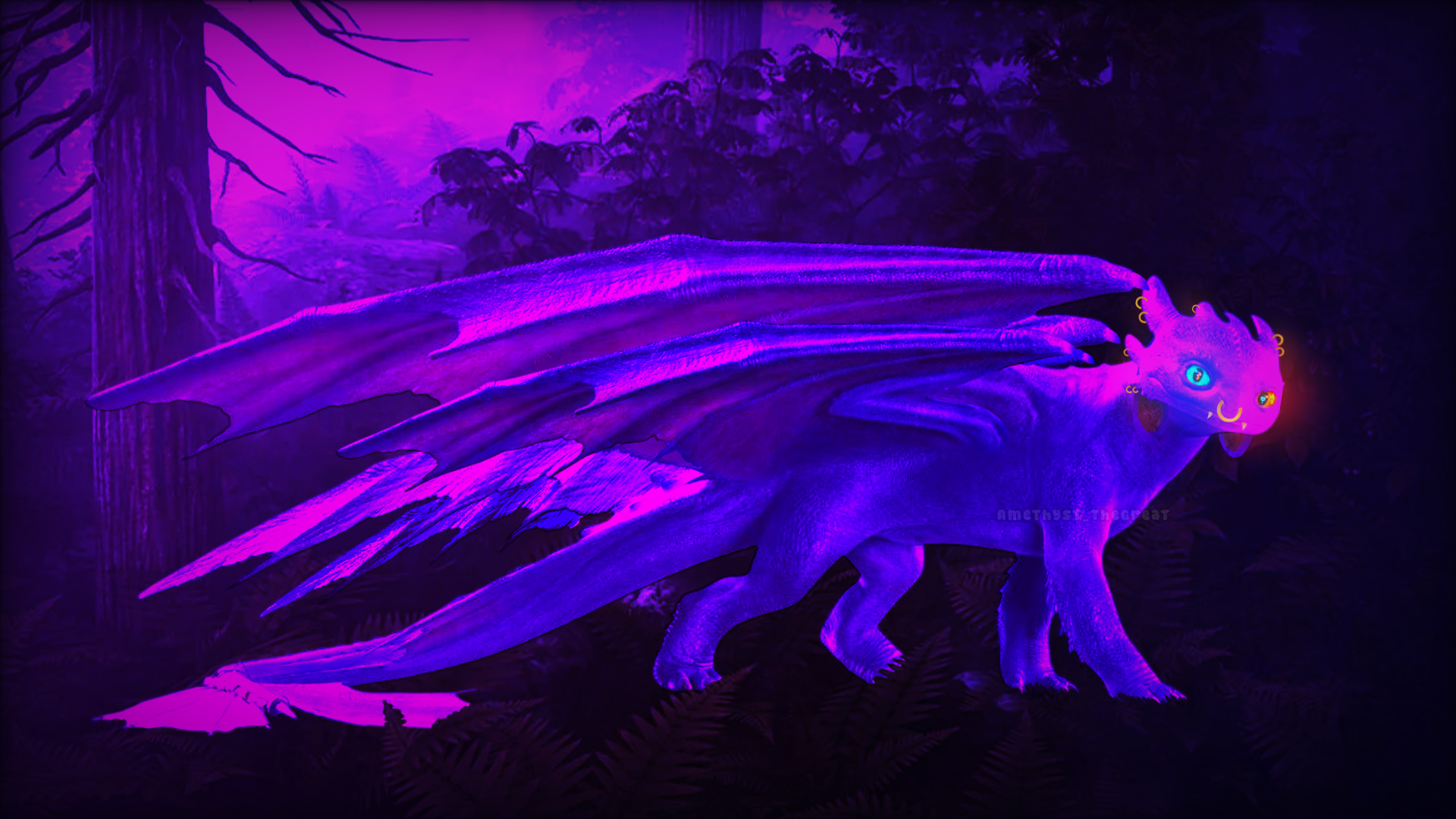 BlueFlame Stroll - ibisPaint