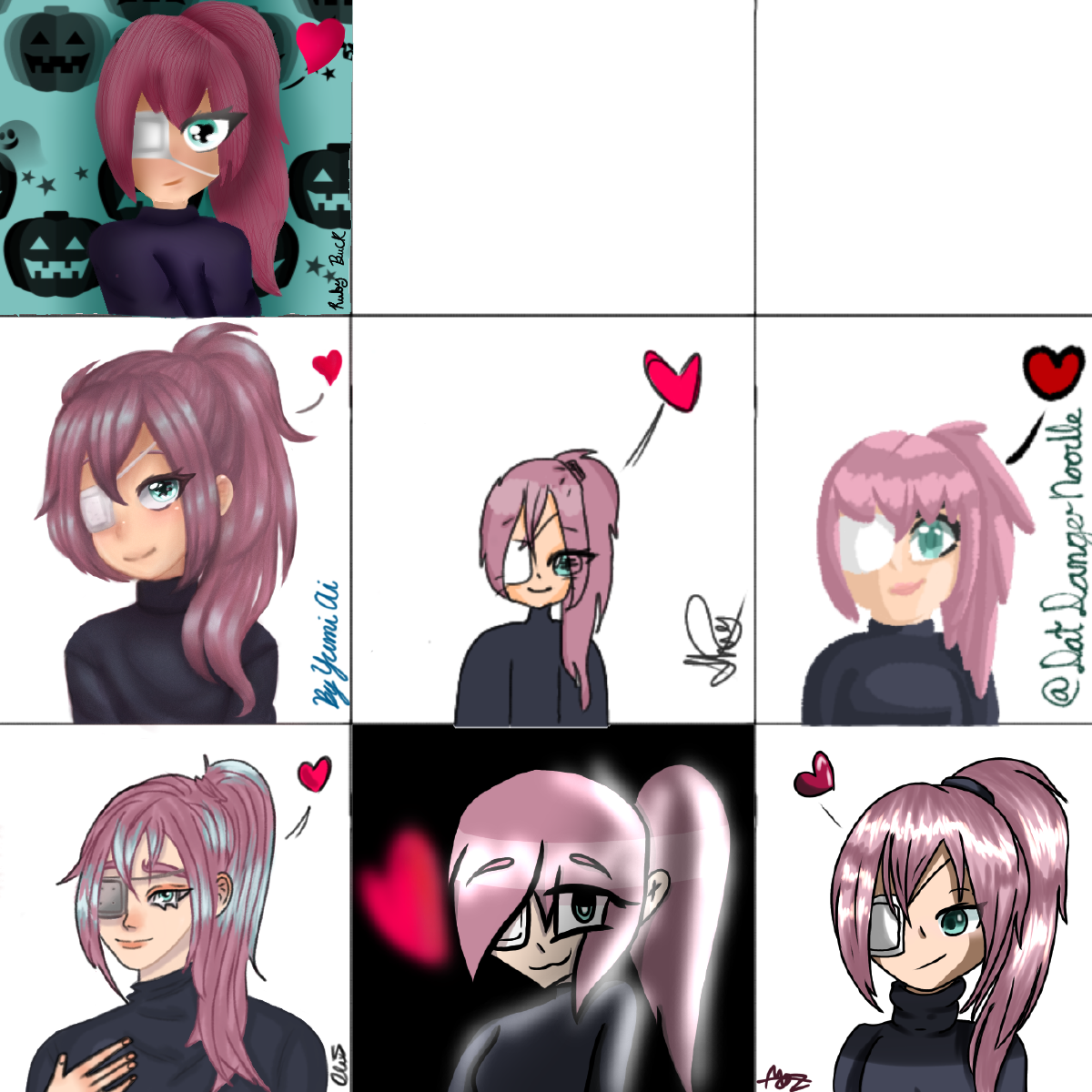 🖤 9 styles collab 🖤 - ibisPaint