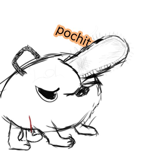 pochita CSM - ibisPaint