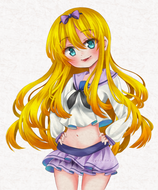 Blonde Loli - ibisPaint