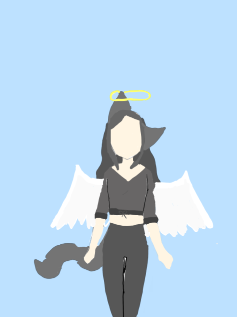 Angel wolf - ibisPaint