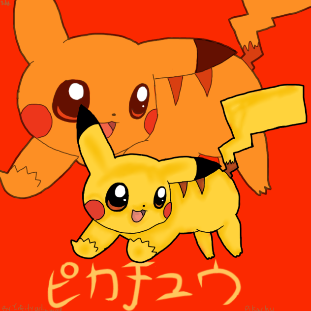pika pi pikachu - ibisPaint
