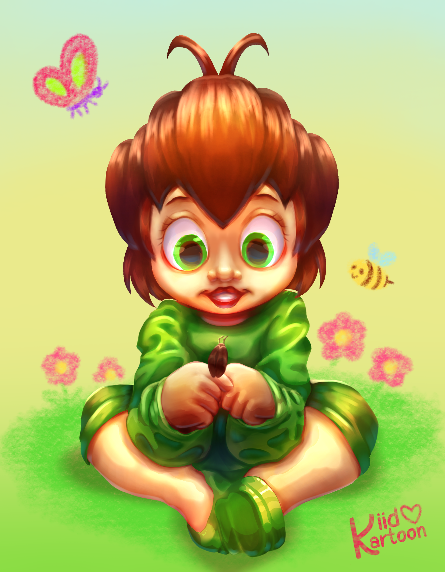 litle green💚 - ibisPaint